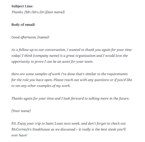 Examples of Follow-up Emails for Best Results – FollowUpFred