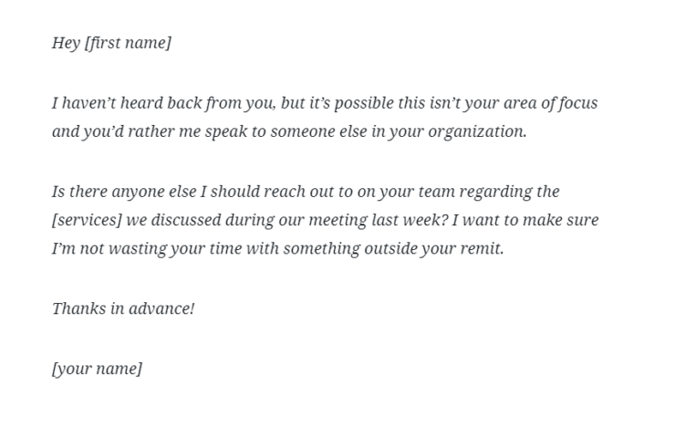 Examples of Follow-up Emails for Best Results – FollowUpFred